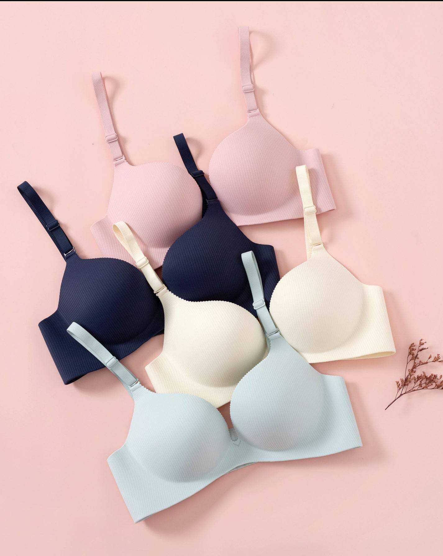 Felancy Lingerie Wireless Push Up Bra 071-03004